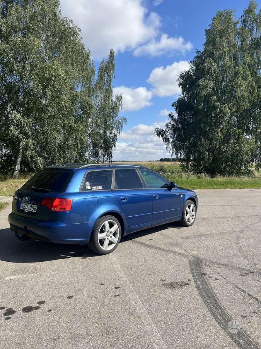 Zils Audi A4 2005 Vilkaviškis, ar dzinēja tilpumu 1.90 L un nobraukumu 308 tūkst. km par 2050 €, foto 5 vietnē AUTOMOTO.COM.LV