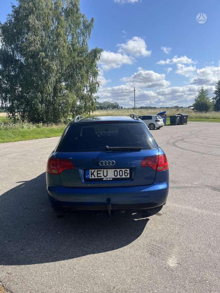 Zils Audi A4 2005 Vilkaviškis, ar dzinēja tilpumu 1.90 L un nobraukumu 308 tūkst. km par 2050 €, foto 6 vietnē AUTOMOTO.COM.LV