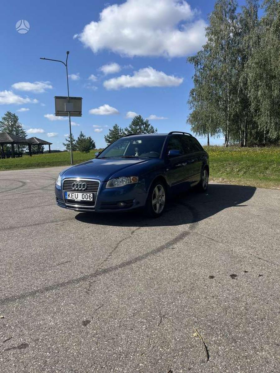 Zils Audi A4 2005 Vilkaviškis, ar dzinēja tilpumu 1.90 L un nobraukumu 308 tūkst. km par 2050 €, foto 9 vietnē AUTOMOTO.COM.LV