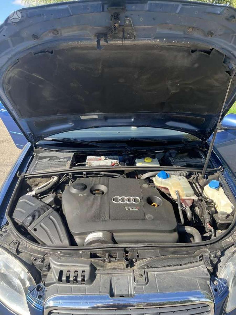 Zils Audi A4 2005 Vilkaviškis, ar dzinēja tilpumu 1.90 L un nobraukumu 308 tūkst. km par 2050 €, foto 20 vietnē AUTOMOTO.COM.LV