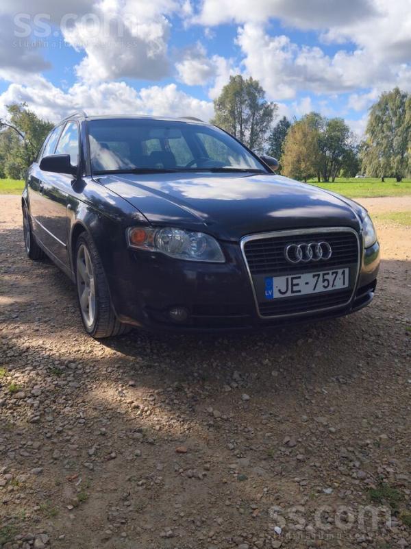 Blue Audi A4 2005 in Riga, with an engine capacity of 2.50 L and mileage of 339 thousand km for 1800 €, photo 1 on AUTOMOTO.COM.LV