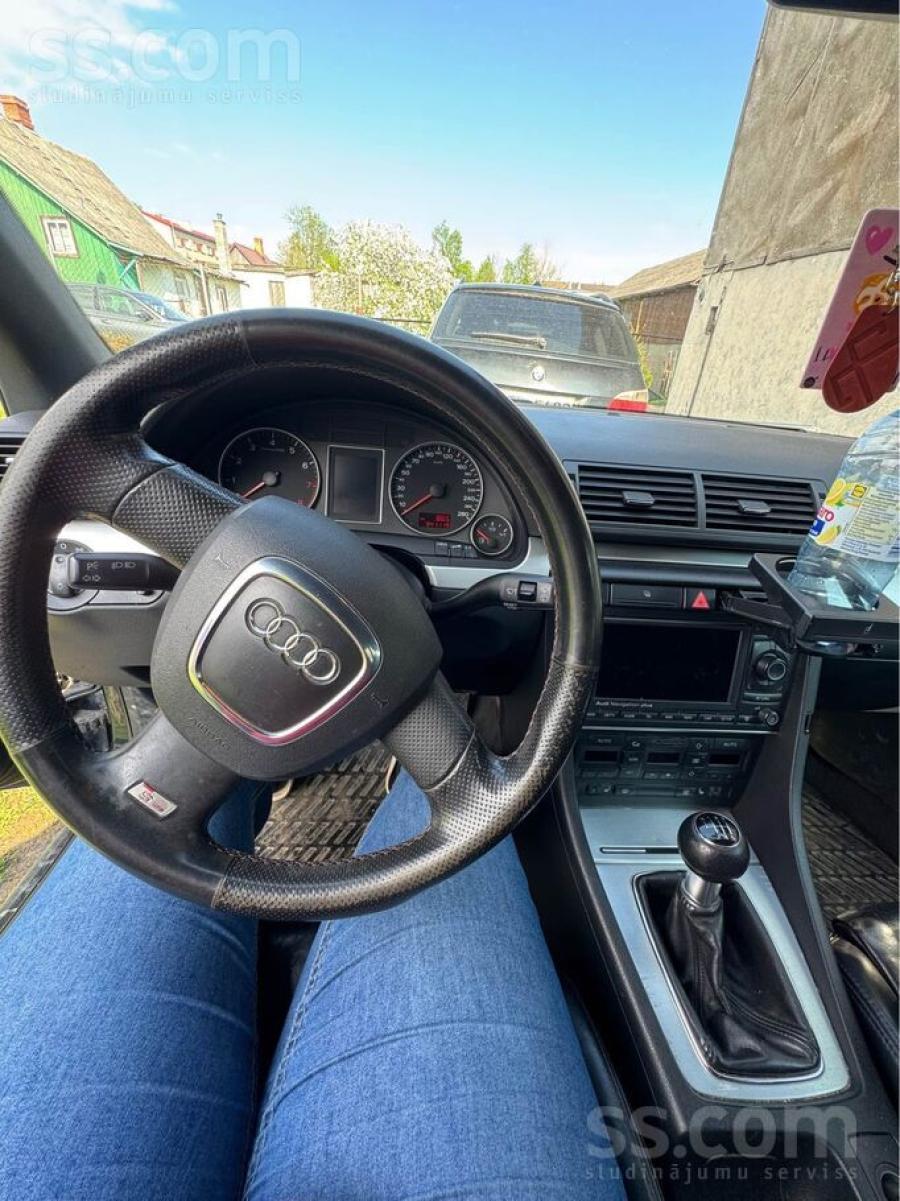 Blue Audi A4 2005 in Jekabpils, with an engine capacity of 2.00 L and mileage of 340 thousand km for 2000 €, photo 8 on AUTOMOTO.COM.LV
