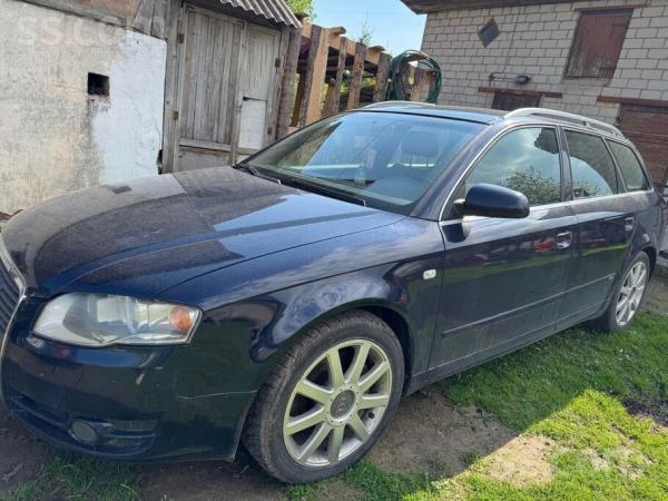 Audi A4 2005 in Jekabpils on AUTOMOTO.COM.LV Blue Audi A4 2005 in Jekabpils, with an engine capacity of 2.00 L and mileage of 340 thousand km for 2000 €, photo 3 on AUTOMOTO.COM.LV