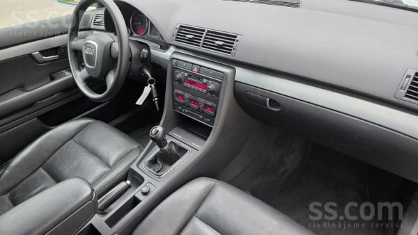 Синий Ауди А4 2005 в Рига, объемом двигателя 2.00 л и пробегом 188 тыс. км за 3495 €, фото 11 на AUTOMOTO.COM.LV