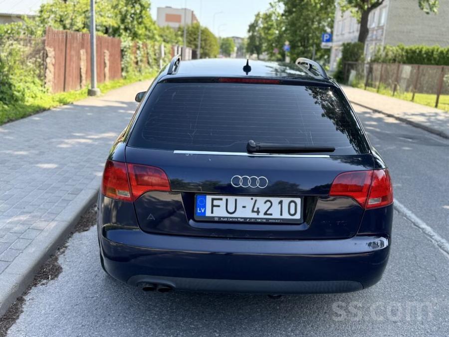 Blue Audi A4 2006 in Jelgava, with an engine capacity of 2.00 L and mileage of 378 thousand km for 8500 €, photo 3 on AUTOMOTO.COM.LV