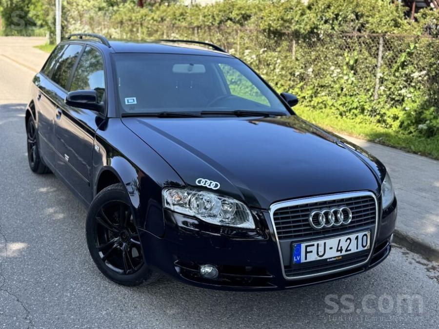 Blue Audi A4 2006 in Jelgava, with an engine capacity of 2.00 L and mileage of 378 thousand km for 8500 €, photo 4 on AUTOMOTO.COM.LV