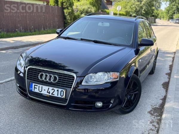 Blue Audi A4 2006 in Jelgava, with an engine capacity of 2.00 L and mileage of 378 thousand km for 8500 €, photo 5 on AUTOMOTO.COM.LV