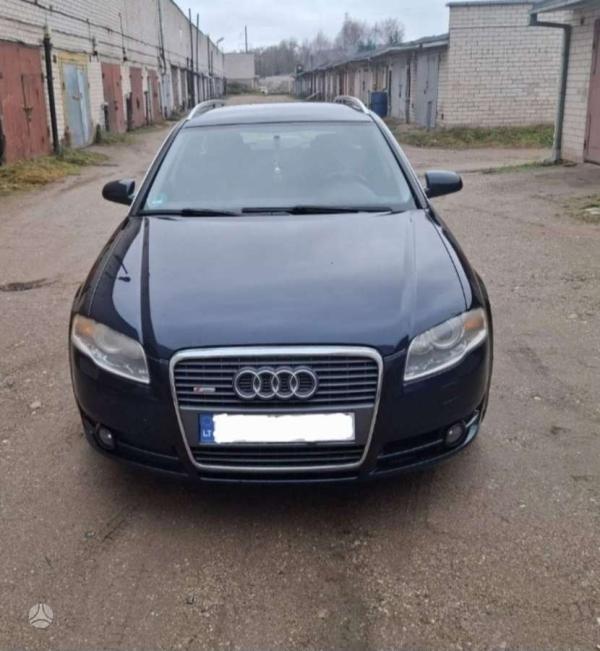 Blue Audi A4 2006 in Utena, with an engine capacity of 1.99 L and mileage of 266 thousand km for 3200 €, photo 1 on AUTOMOTO.COM.LV