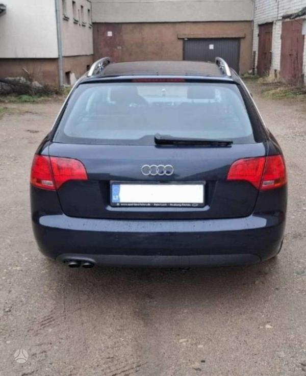Blue Audi A4 2006 in Utena, with an engine capacity of 1.99 L and mileage of 266 thousand km for 3200 €, photo 4 on AUTOMOTO.COM.LV