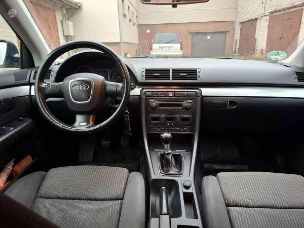 Blue Audi A4 2006 in Utena, with an engine capacity of 1.99 L and mileage of 266 thousand km for 3200 €, photo 5 on AUTOMOTO.COM.LV