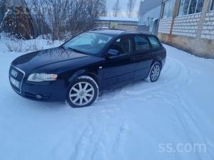 Blue Audi A4 2006 in Ludza, with an engine capacity of 2.00 L and mileage of 341 thousand km for 2900 €, photo  on AUTOMOTO.COM.LV