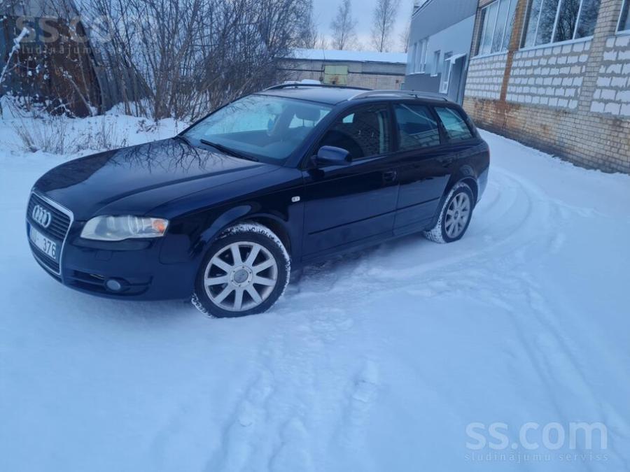 Zils Audi A4 2006 Ludza, ar dzinēja tilpumu 2.00 L un nobraukumu 341 tūkst. km par 2900 €, foto 1 vietnē AUTOMOTO.COM.LV