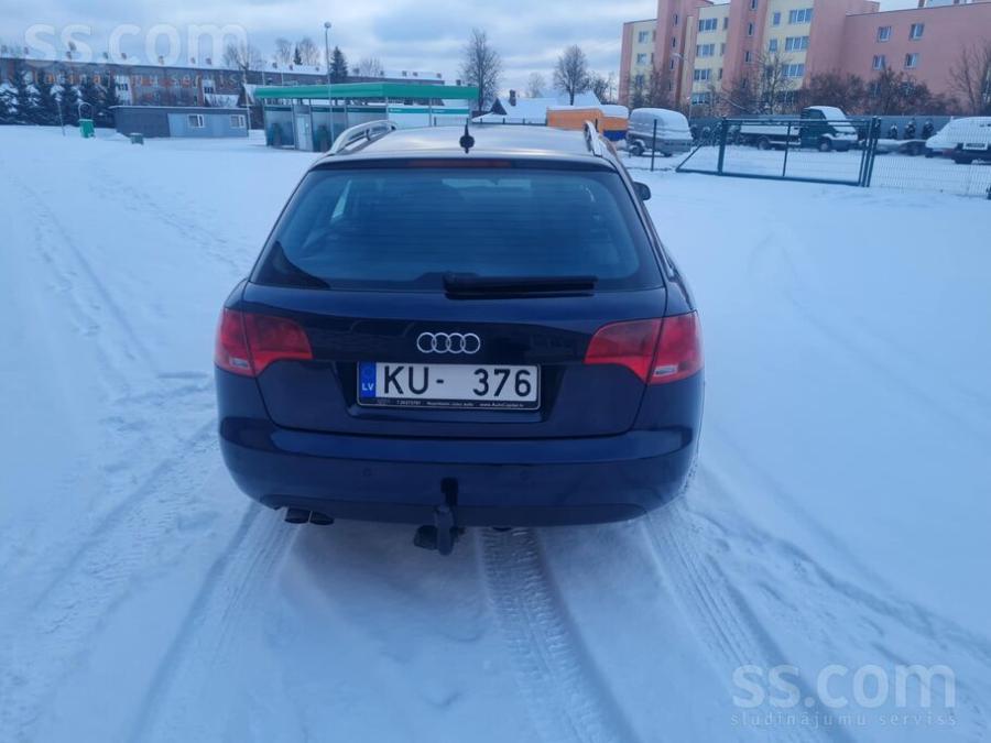 Zils Audi A4 2006 Ludza, ar dzinēja tilpumu 2.00 L un nobraukumu 341 tūkst. km par 2900 €, foto 6 vietnē AUTOMOTO.COM.LV