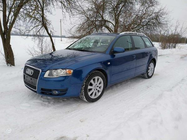 Zils Audi A4 2006 Kėdainiai, ar dzinēja tilpumu 1.99 L un nobraukumu 210 tūkst. km par 3150 €, foto 1 vietnē AUTOMOTO.COM.LV