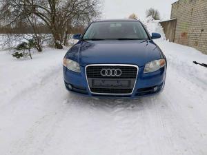 Blue Audi A4 2006 in Kedainiai, with an engine capacity of 1.99 L and mileage of 210 thousand km for 3150 €, photo 3 on AUTOMOTO.COM.LV