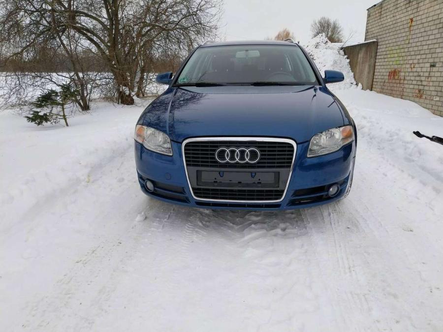 Blue Audi A4 2006 in Kedainiai, with an engine capacity of 1.99 L and mileage of 210 thousand km for 3150 €, photo 3 on AUTOMOTO.COM.LV