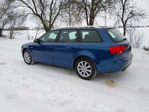Blue Audi A4 2006 in Kedainiai, with an engine capacity of 1.99 L and mileage of 210 thousand km for 3150 €, photo 4 on AUTOMOTO.COM.LV
