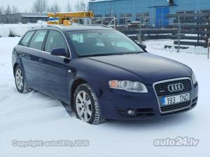 Zils Audi A4 2006 Tartu, ar dzinēja tilpumu 2.00 L un nobraukumu 334 tūkst. km par 2000 €, foto  vietnē AUTOMOTO.COM.LV