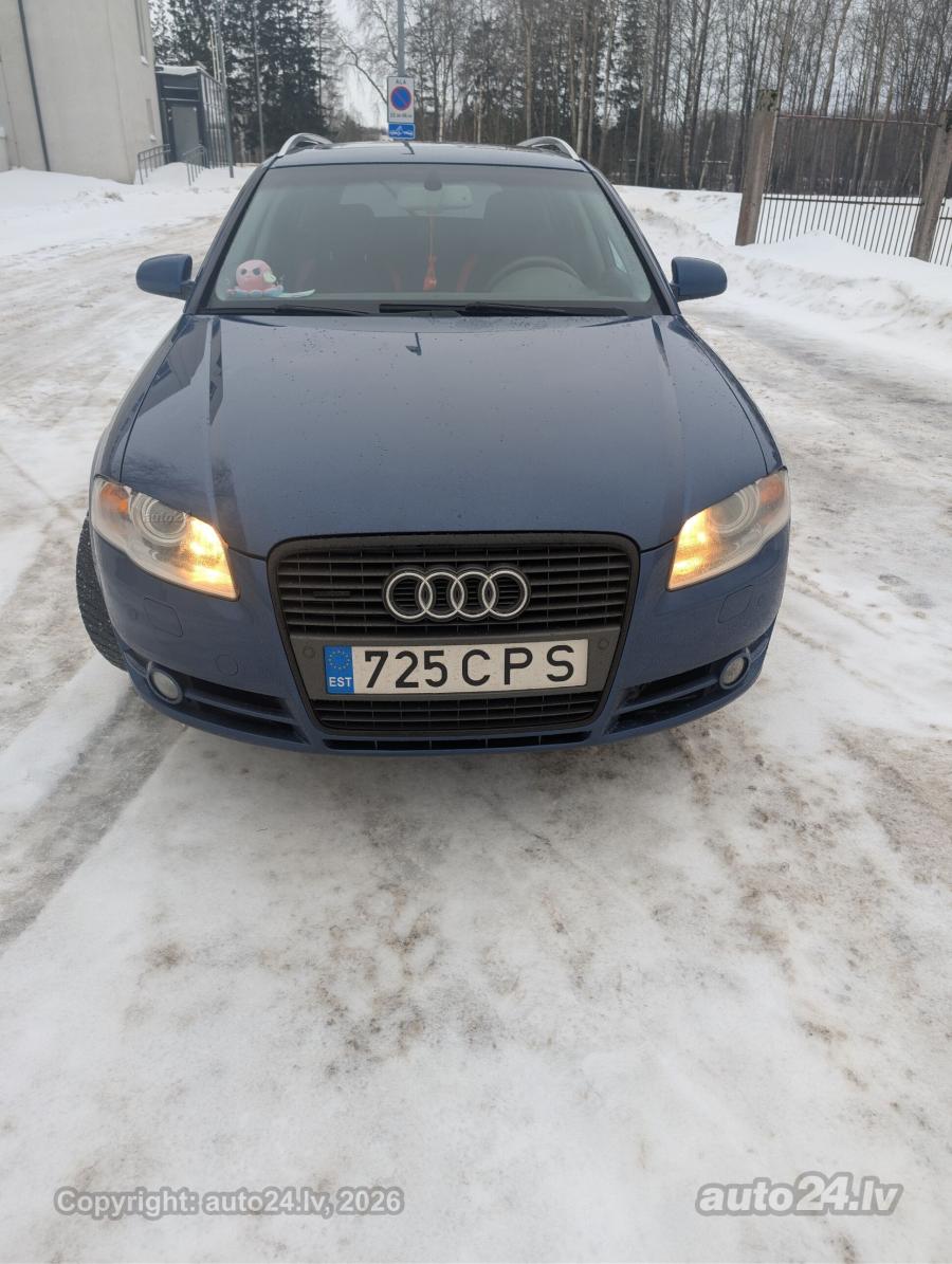 Zils Audi A4 2006 Tallina, ar dzinēja tilpumu 3.00 L un nobraukumu 281 tūkst. km par 5500 €, foto 1 vietnē AUTOMOTO.COM.LV