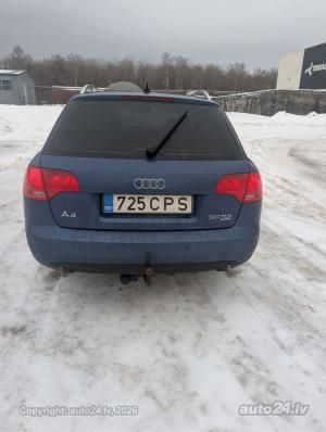 Zils Audi A4 2006 Tallina, ar dzinēja tilpumu 3.00 L un nobraukumu 281 tūkst. km par 5500 €, foto 4 vietnē AUTOMOTO.COM.LV