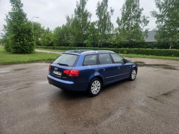 Blue Audi A4 2006 in Jonava, with an engine capacity of 2.00 L and mileage of 318 thousand km for 2600 €, photo 5 on AUTOMOTO.COM.LV