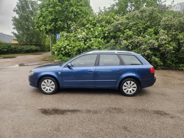 Blue Audi A4 2006 in Jonava, with an engine capacity of 2.00 L and mileage of 318 thousand km for 2600 €, photo 6 on AUTOMOTO.COM.LV