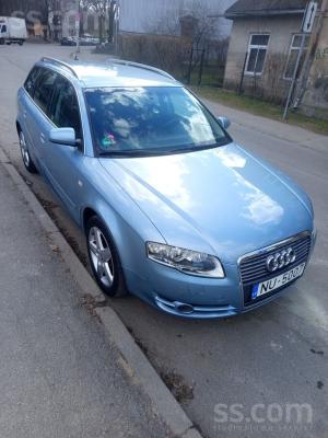 Blue Audi A4 2006 in Riga, with an engine capacity of 2.00 L and mileage of 198 thousand km for 3700 €, photo  on AUTOMOTO.COM.LV