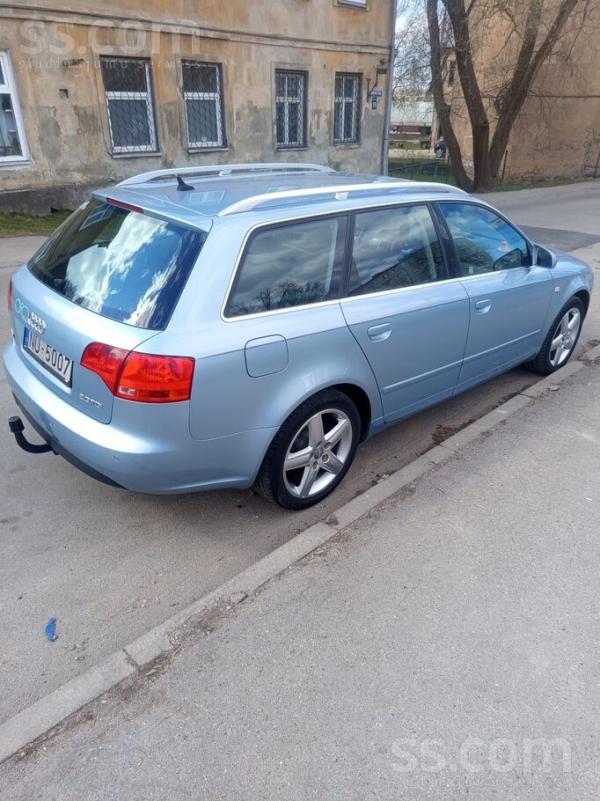Zils Audi A4 2006 Rīga, ar dzinēja tilpumu 2.00 L un nobraukumu 198 tūkst. km par 3700 €, foto 2 vietnē AUTOMOTO.COM.LV