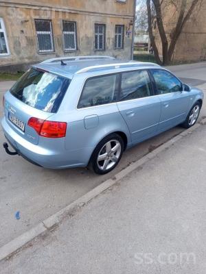 Blue Audi A4 2006 in Riga, with an engine capacity of 2.00 L and mileage of 198 thousand km for 3700 €, photo 3 on AUTOMOTO.COM.LV