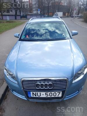 Blue Audi A4 2006 in Riga, with an engine capacity of 2.00 L and mileage of 198 thousand km for 3700 €, photo 10 on AUTOMOTO.COM.LV