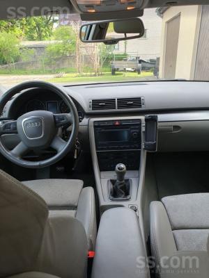 Zils Audi A4 2006 Ludza, ar dzinēja tilpumu 2.00 L un nobraukumu 228 tūkst. km par 3850 €, foto 6 vietnē AUTOMOTO.COM.LV