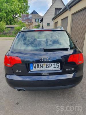 Zils Audi A4 2006 Ludza, ar dzinēja tilpumu 2.00 L un nobraukumu 228 tūkst. km par 3850 €, foto 12 vietnē AUTOMOTO.COM.LV