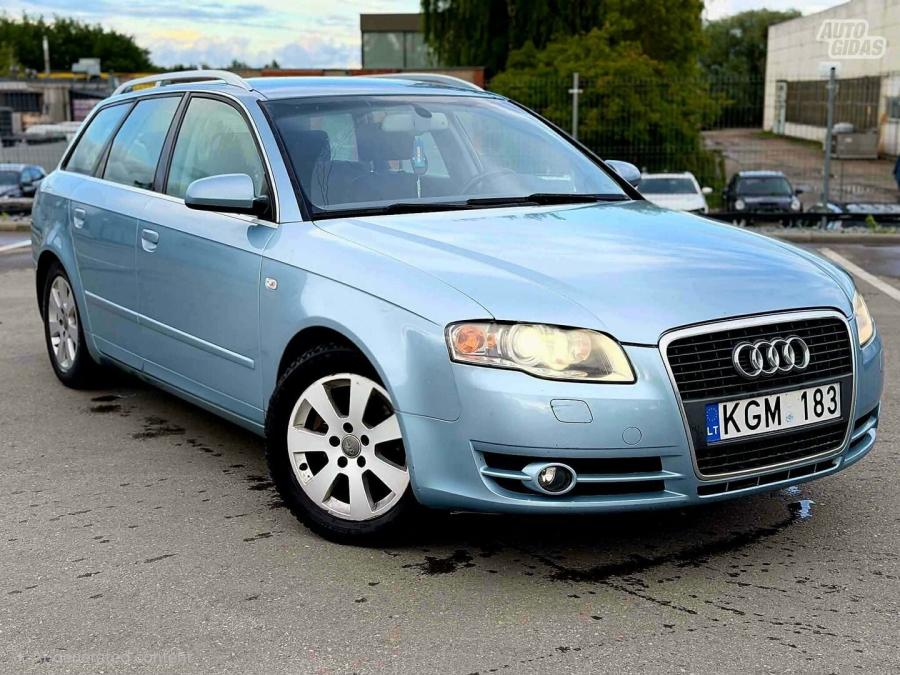 Zils Audi A4 2006 Kauņa, ar dzinēja tilpumu 2.00 L un nobraukumu 300 tūkst. km par 1300 €, foto 3 vietnē AUTOMOTO.COM.LV