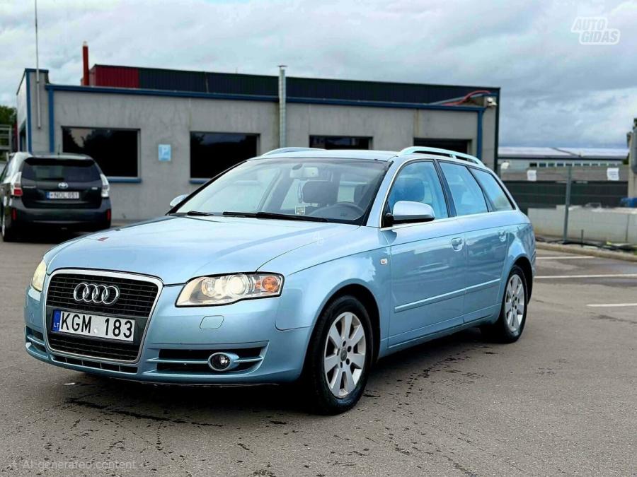 Zils Audi A4 2006 Kauņa, ar dzinēja tilpumu 2.00 L un nobraukumu 300 tūkst. km par 1300 €, foto 9 vietnē AUTOMOTO.COM.LV