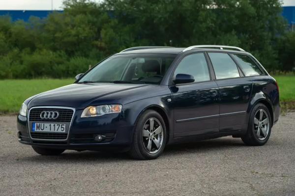 Blue Audi A4 2006 in Liepaja, with an engine capacity of 2.00 L and mileage of 278 thousand km for 2500 €, photo 1 on AUTOMOTO.COM.LV
