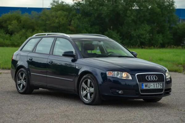 Blue Audi A4 2006 in Liepaja, with an engine capacity of 2.00 L and mileage of 278 thousand km for 2500 €, photo 5 on AUTOMOTO.COM.LV