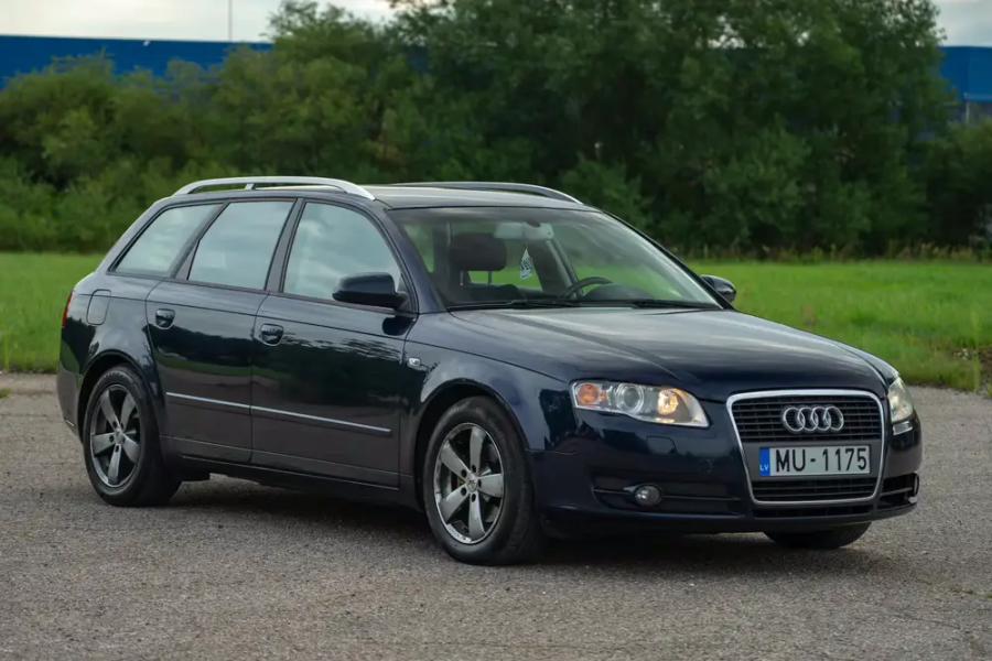 Blue Audi A4 2006 in Liepaja, with an engine capacity of 2.00 L and mileage of 278 thousand km for 2500 €, photo 6 on AUTOMOTO.COM.LV