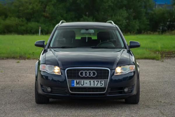Blue Audi A4 2006 in Liepaja, with an engine capacity of 2.00 L and mileage of 278 thousand km for 2500 €, photo 6 on AUTOMOTO.COM.LV