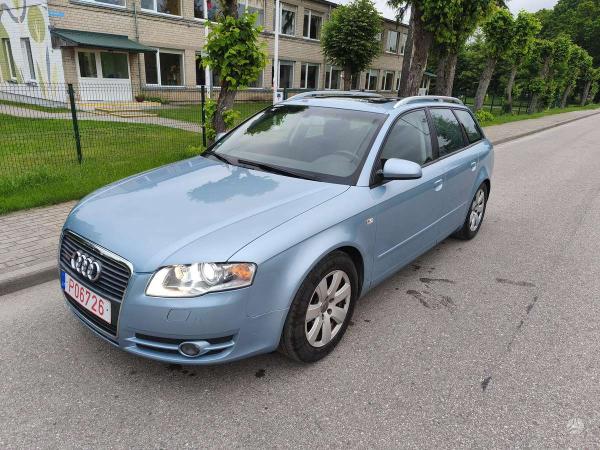 Blue Audi A4 2006 in Sakiai, with an engine capacity of 3.12 L and mileage of 195 thousand km for 2600 €, photo 1 on AUTOMOTO.COM.LV