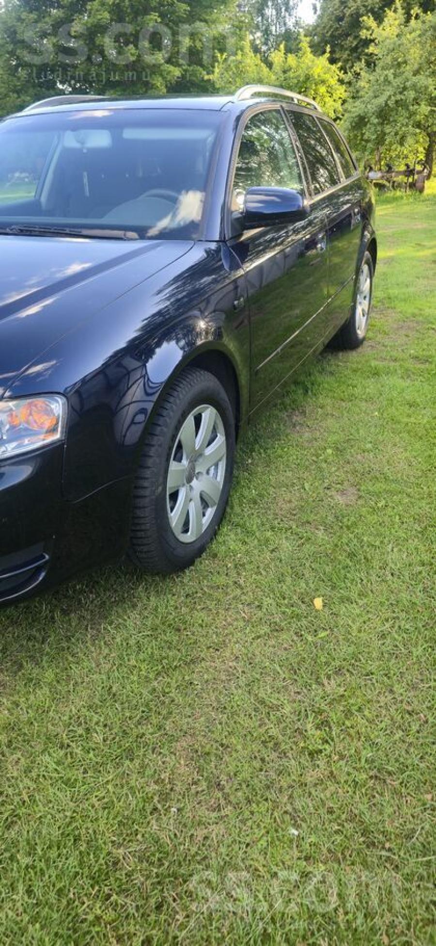 Blue Audi A4 2006 in Kuldiga, with an engine capacity of 1.90 L and mileage of 271 thousand km for 1350 €, photo 10 on AUTOMOTO.COM.LV