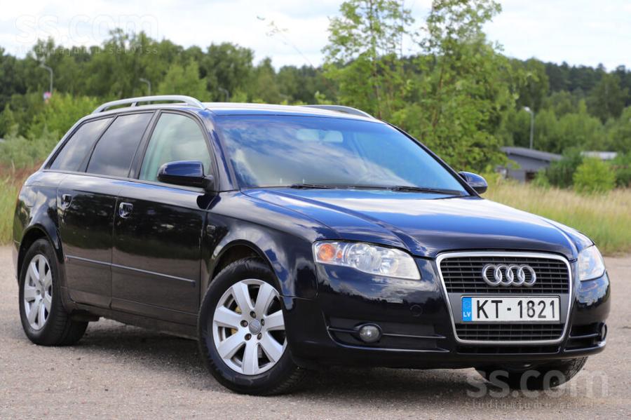 Blue Audi A4 2006 in Tukums, with an engine capacity of 1.90 L and mileage of 271 thousand km for 3990 €, photo 7 on AUTOMOTO.COM.LV