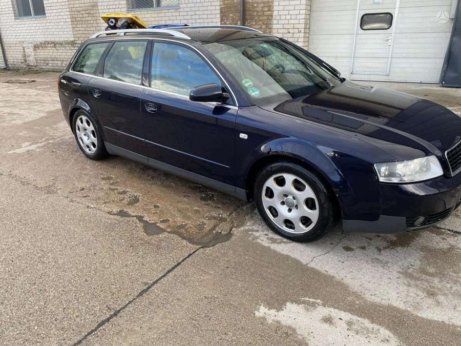 Blue Audi A4 2006 in Kaunas, with an engine capacity of 1.78 L and mileage of 321 thousand km for 750 €, photo 1 on AUTOMOTO.COM.LV