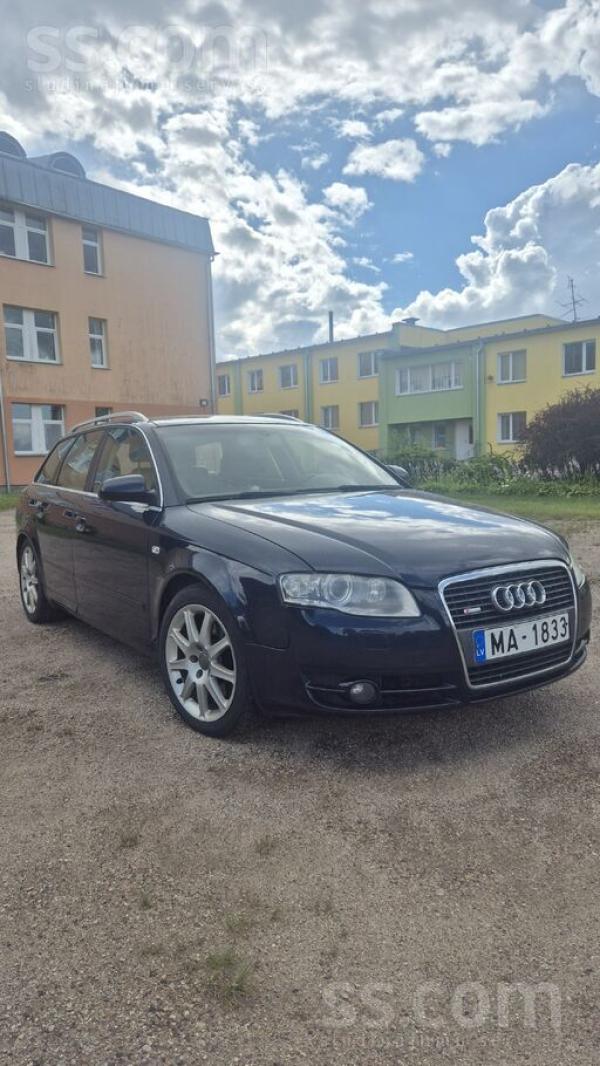 Zils Audi A4 2006 Jelgava, ar dzinēja tilpumu 3.00 L un nobraukumu 381 tūkst. km par 2100 €, foto 1 vietnē AUTOMOTO.COM.LV