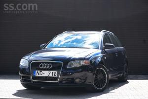 Zils Audi A4 2006 Rīga, ar dzinēja tilpumu 2.70 L un nobraukumu 465 tūkst. km par 2690 €, foto  vietnē AUTOMOTO.COM.LV