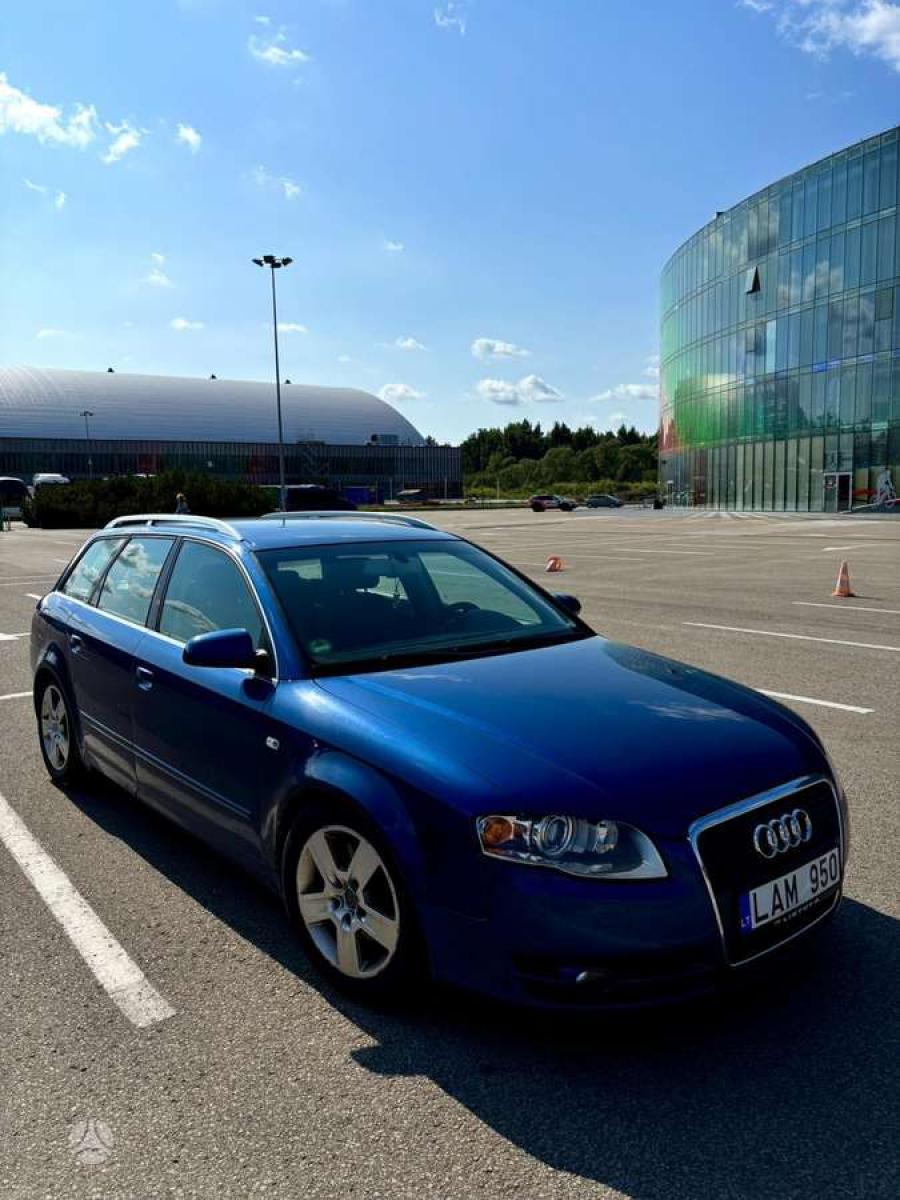 Zils Audi A4 2006 Šauļi, ar dzinēja tilpumu 1.97 L un nobraukumu 322 tūkst. km par 3500 €, foto 1 vietnē AUTOMOTO.COM.LV