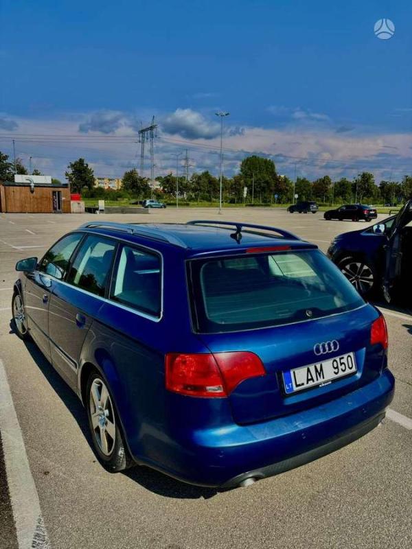 Zils Audi A4 2006 Šauļi, ar dzinēja tilpumu 1.97 L un nobraukumu 322 tūkst. km par 3500 €, foto 4 vietnē AUTOMOTO.COM.LV