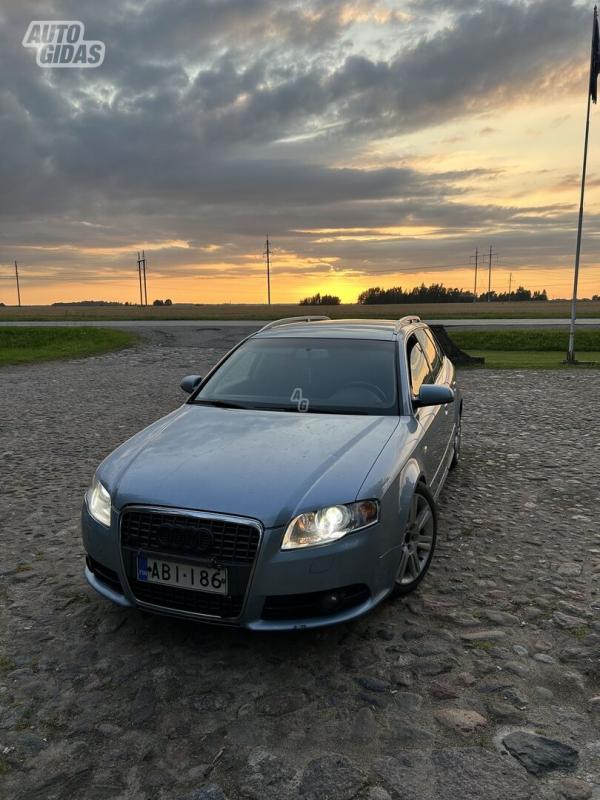 Blue Audi A4 2006 in Panevezys, with an engine capacity of 2.00 L and mileage of 304 thousand km for 2600 €, photo 1 on AUTOMOTO.COM.LV