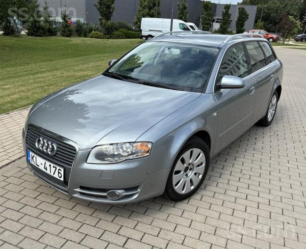 Blue Audi A4 2006 in Riga, with an engine capacity of 1.90 L and mileage of 358 thousand km for 3150 €, photo 1 on AUTOMOTO.COM.LV