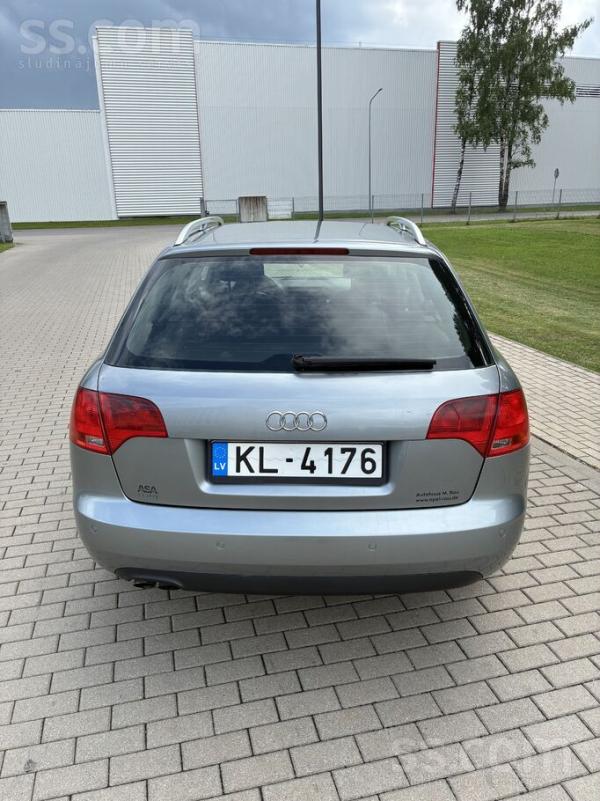Blue Audi A4 2006 in Riga, with an engine capacity of 1.90 L and mileage of 358 thousand km for 3150 €, photo 6 on AUTOMOTO.COM.LV