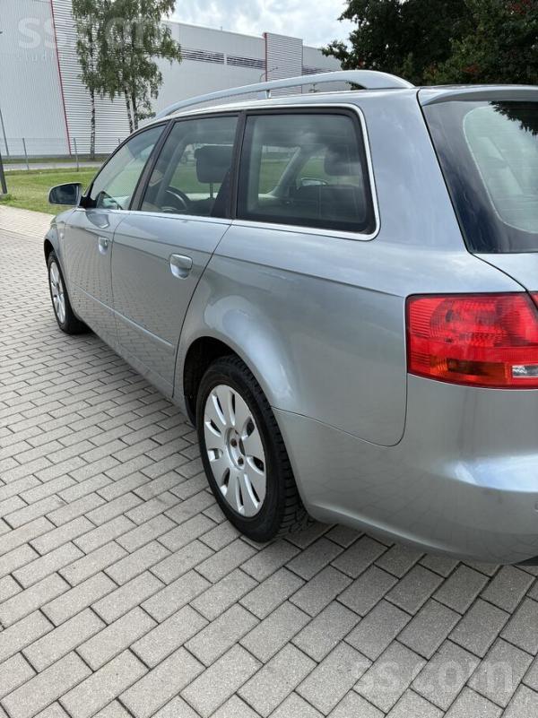 Blue Audi A4 2006 in Riga, with an engine capacity of 1.90 L and mileage of 358 thousand km for 3150 €, photo 8 on AUTOMOTO.COM.LV